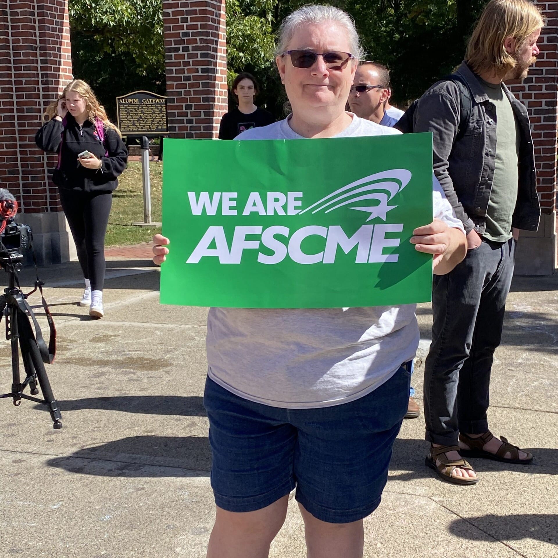 OU union protest in photos – Athens County Independent