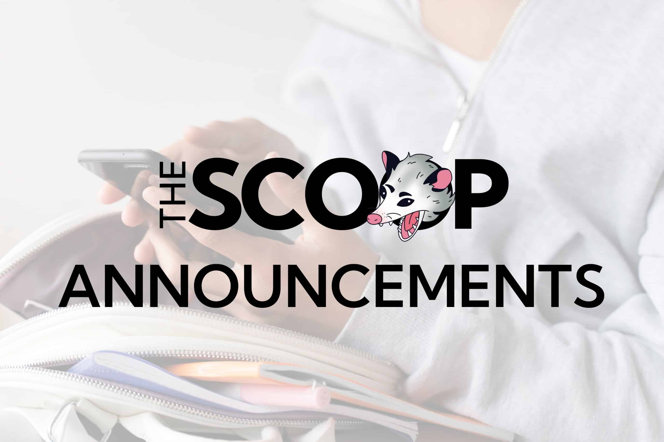 The Scoop Announcements Jan. 13, 2026 – Athens County Independent