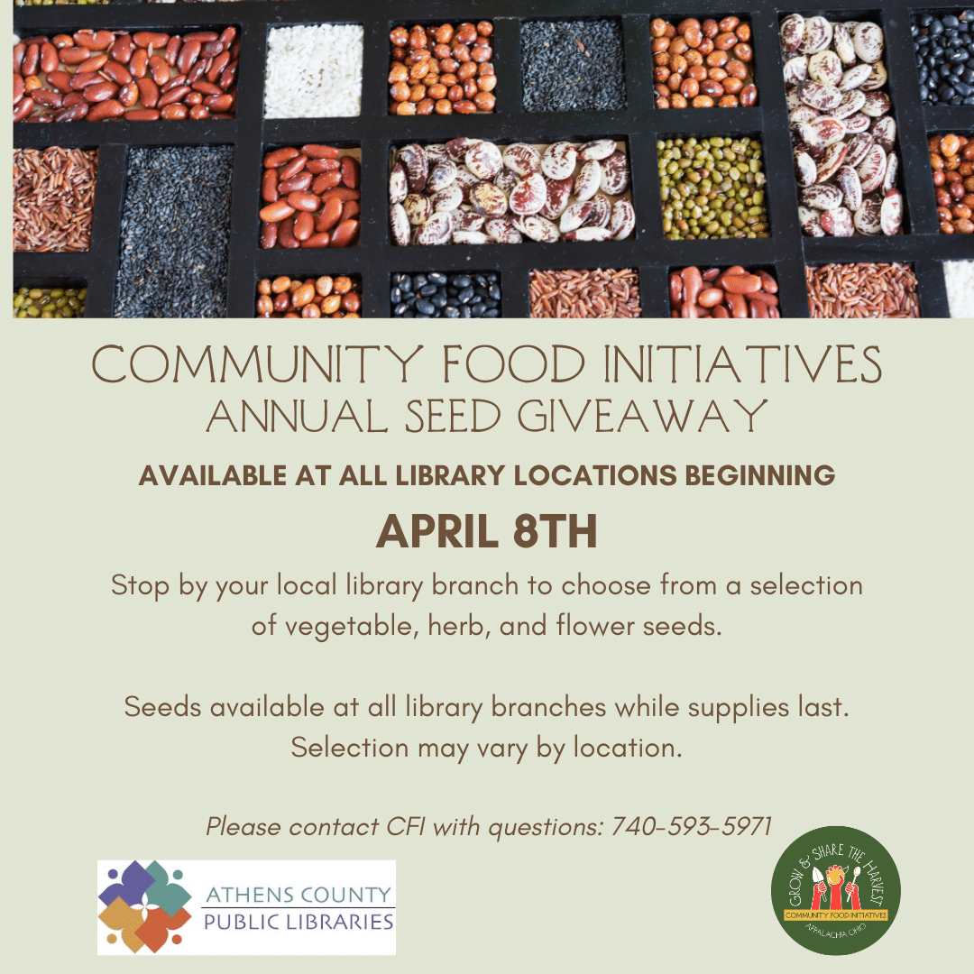 Seeds, plant starts available free from Community Food Initiatives