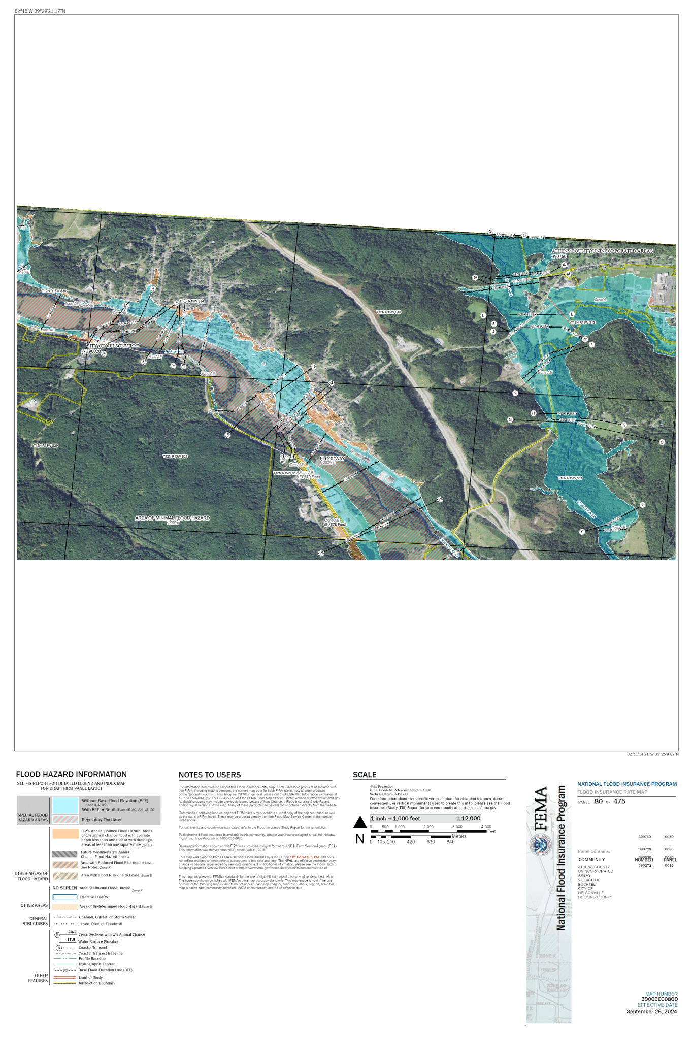 New flood maps have major implications for small Athens County ...