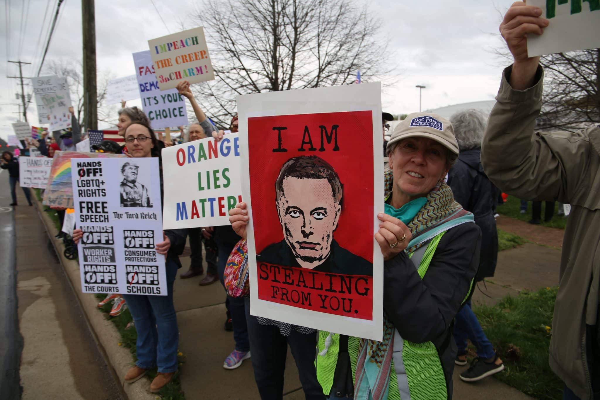 Photo gallery: Veto Project 2025 protest – Athens County Independent